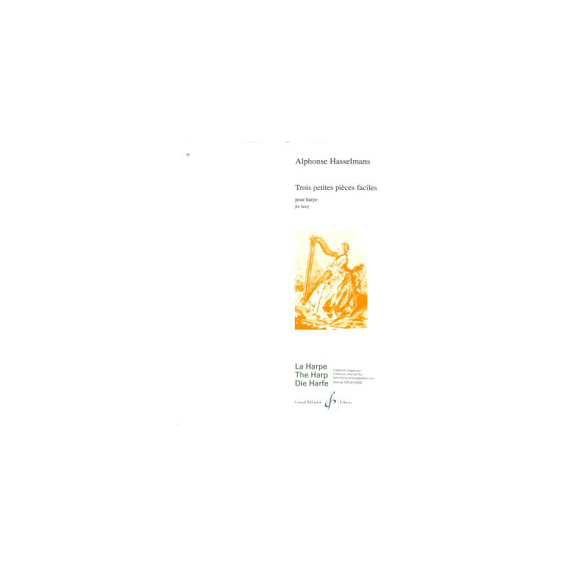 Alphonse Hasselmans Trois Petites Pieces Faciles Harpe Günstig Kaufen