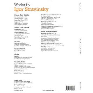 Igor Strawinsky Three Pieces Clarinet Solo - günstig kaufen im Online ...