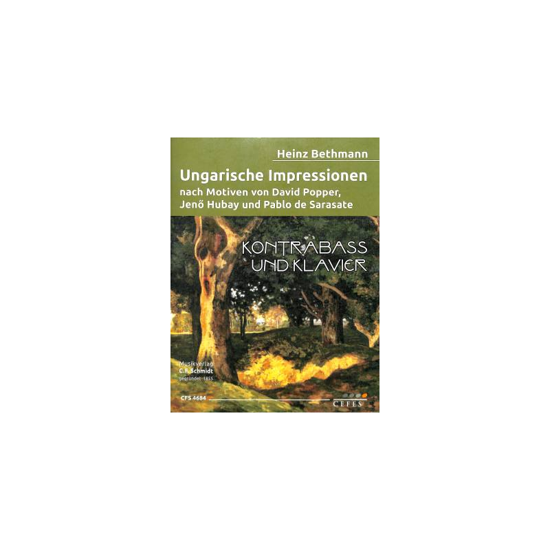 Heinz Bethmann Ungarische Impressionen Kontrabass Klavier - günstig kaufen im Online-Shop für ...